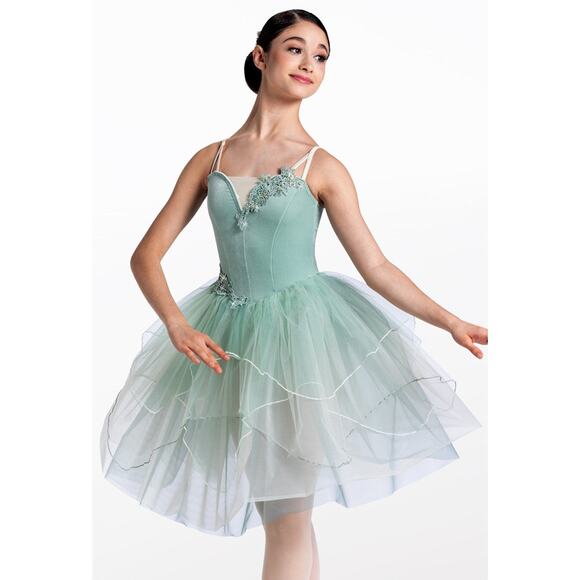 Weissman | Costumes | Dance Costume Weissman 4673 Medium Child Sage ...